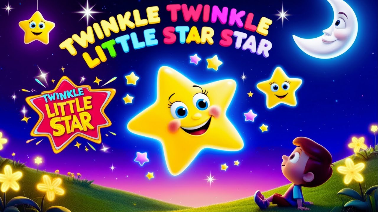 Twinkle Twinkle Little Star | Songs for Kids | Kids Nursery Rhymes ...