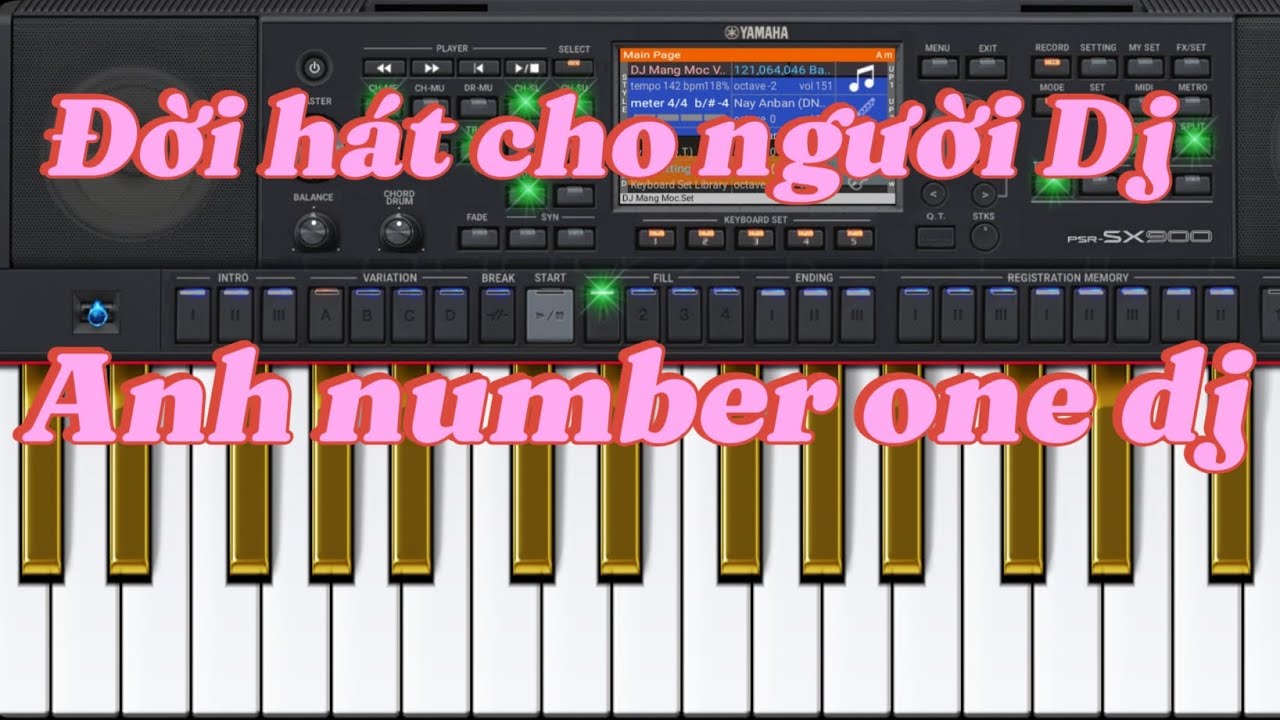 Đời hát cho người dj Anh number one dj Organ không lời - YouTube