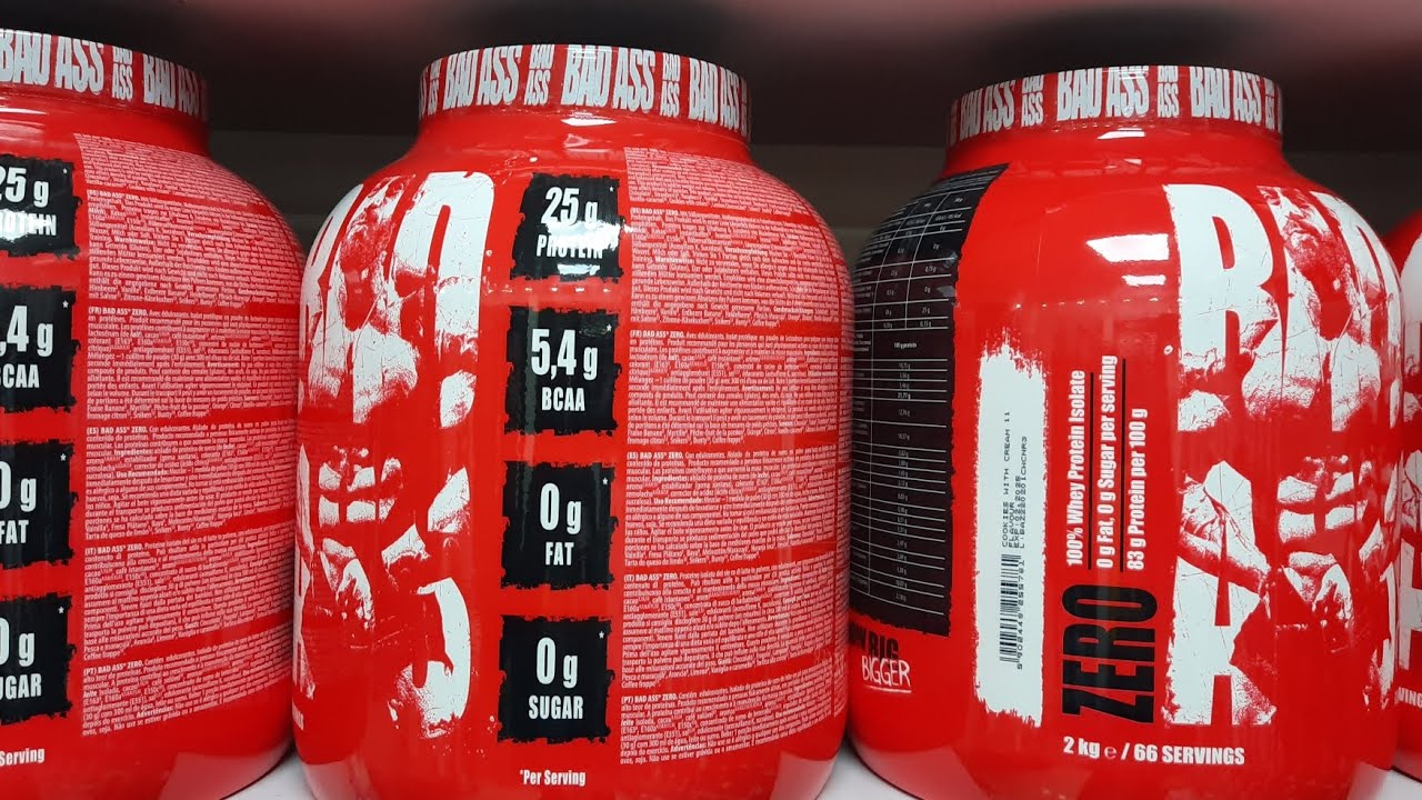 BAD ASS ISOZERO WHEY PROTEIN - YouTube