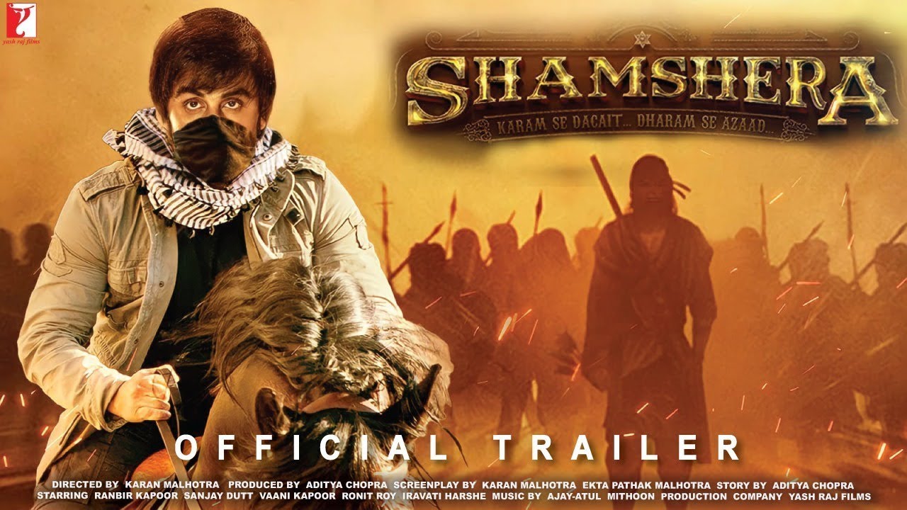 Shamshera | Official Conceptual Trailer | Ranbir Kapoor | Sanjay Dutt ...