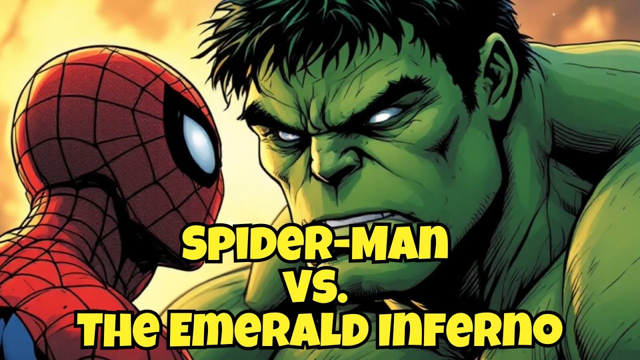 Movie Clip Comic Spider Man vs The Emerald Inferno - YouTube