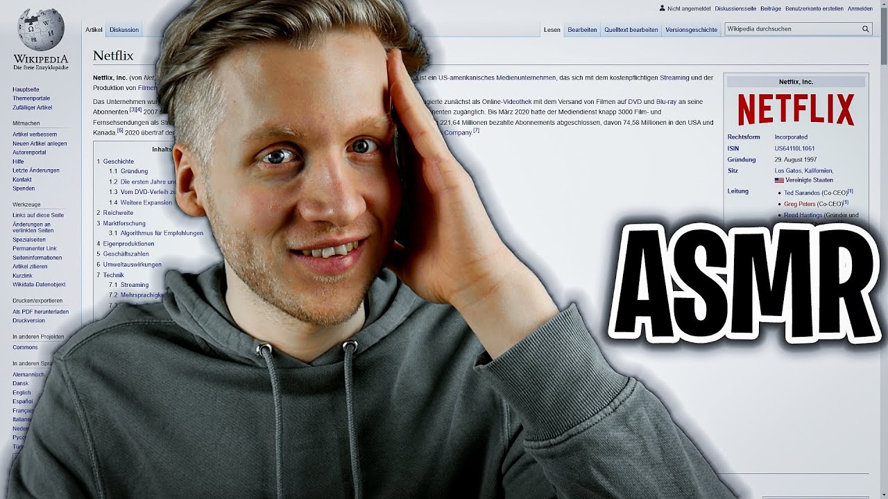 ASMR - Von Vitamin D zu Netflix! | Wikipedia Game - YouTube