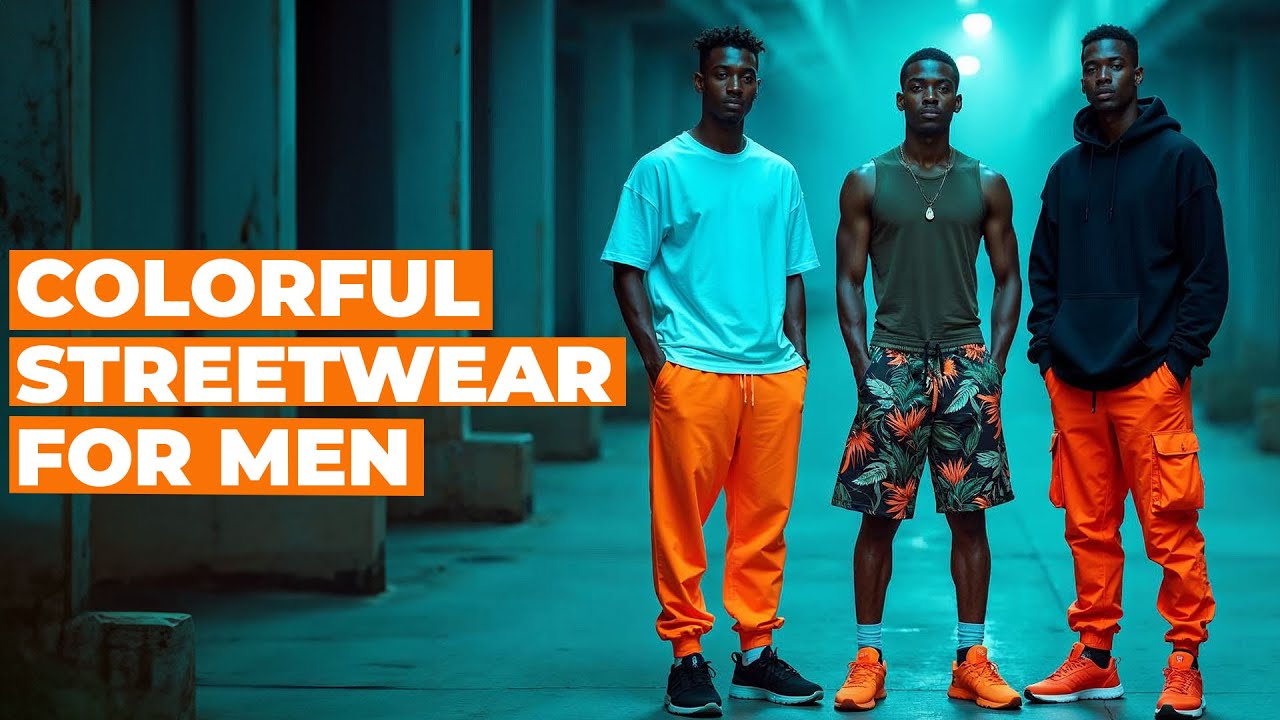 Colorful Streetwear for Men: Bold and Bright Outfits to Elevate Your ...