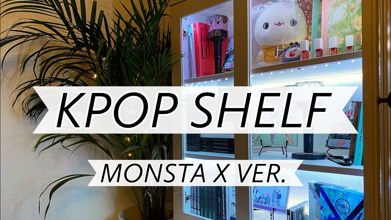 MONSTA X ALBUM COLLECTION / KPOP SHELF ORGANIZATION | Selina - YouTube