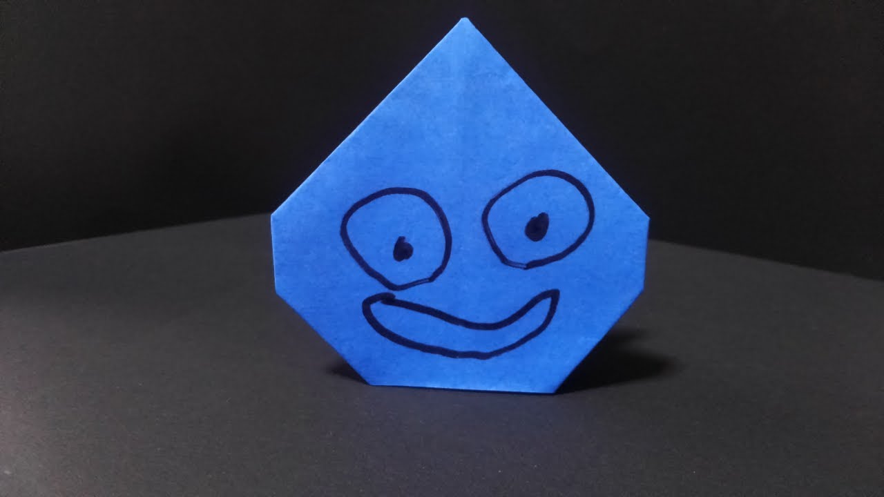 Origami slime 折り紙 スライムの折り方youtube@@tv - YouTube