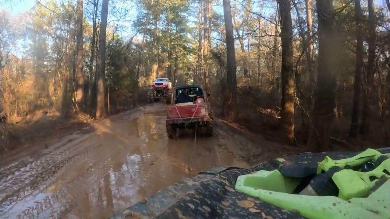 River Run Atv Park trail ride clips(New years ride) canam x3 suzuki ...