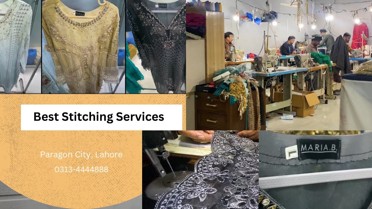 Stitching Unit in Paragon City Lahore| Contact us 0313-4444888 - YouTube