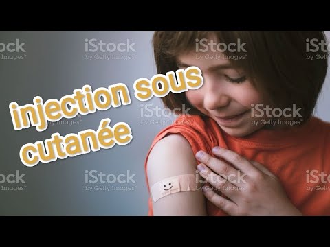Injection sous cutanée définition et technique 💉 - YouTube
