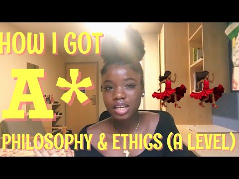 A* PHILOSOPHY AND ETHICS A LEVEL REVISION/ EXAM ADVICE & TIPS - YouTube