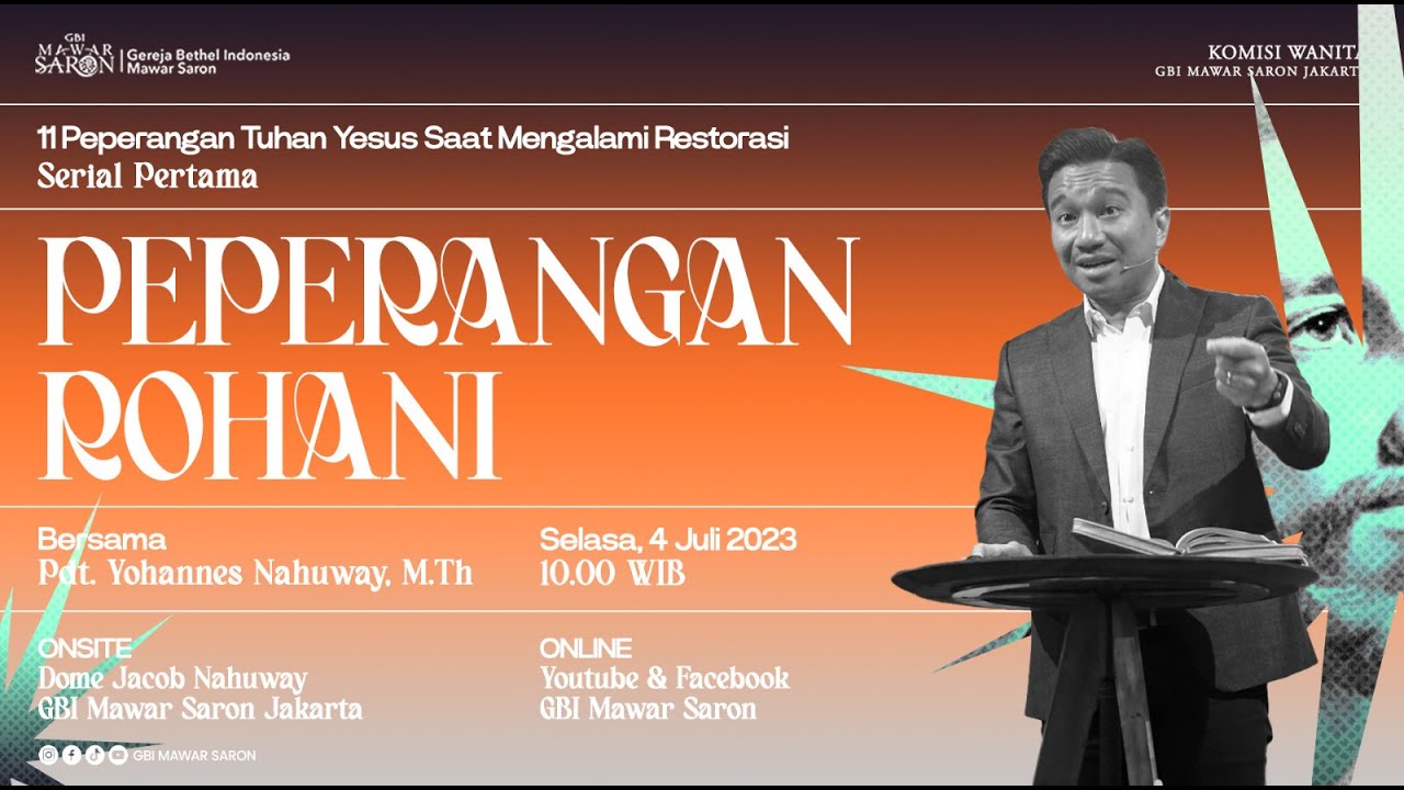 Ibadah Wanita Bethel Indonesia GBI Mawar Saron 04 Juni 2023 - YouTube