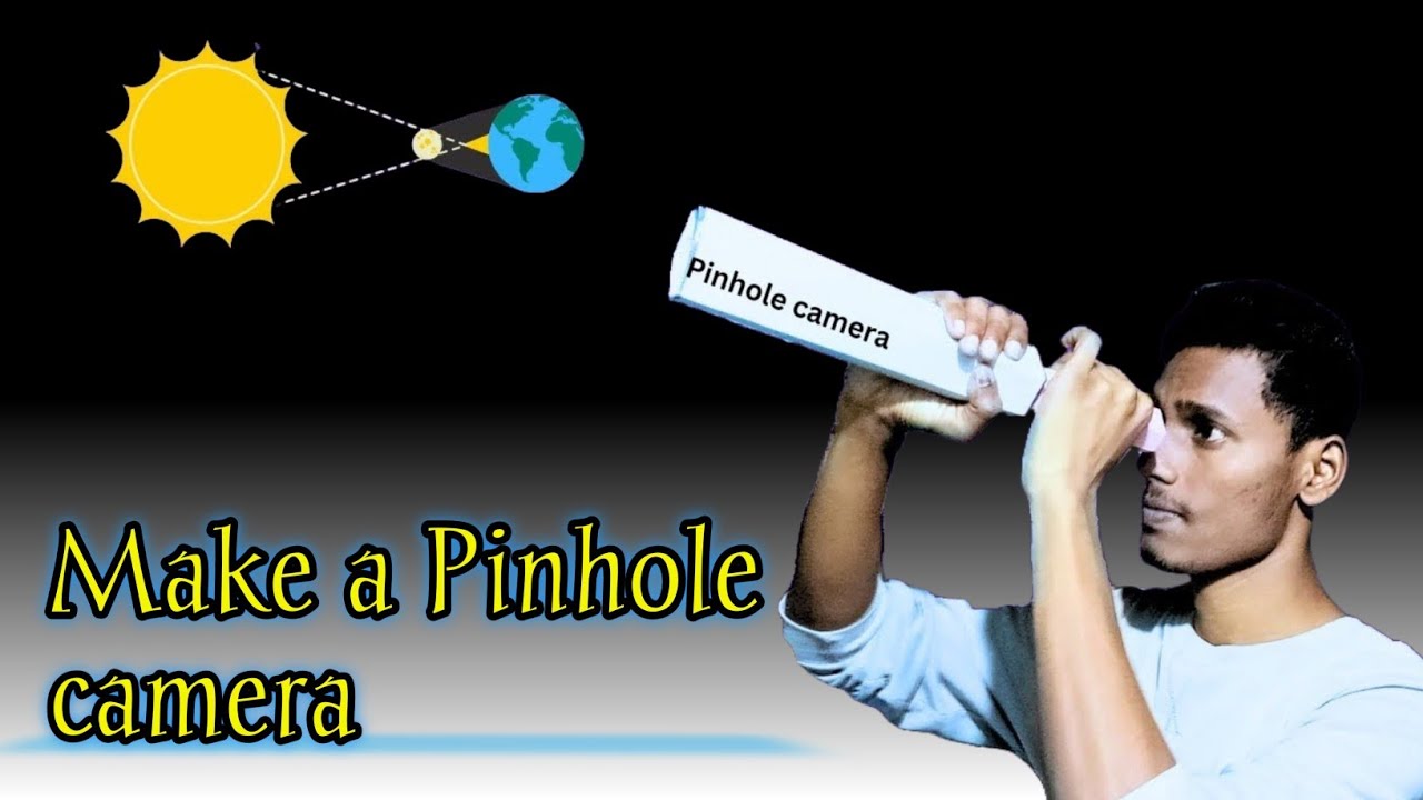How to make pinhole camera | school science project - YouTube