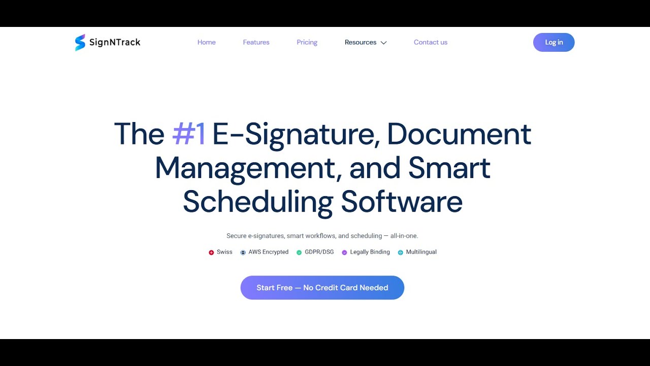 SignNTrack (2025): Secure E-Signatures & Contract Management — Free ...