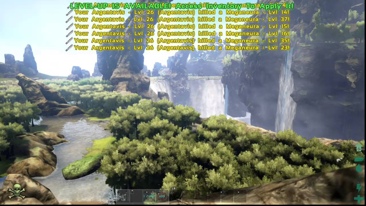 ARK: Survival Evolved - Swarm of Meganeura (bugs)...WTF!?!!?!?? - YouTube