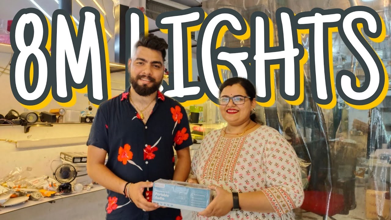 vlogging gadgets | 8M Lights shop explore ft.@8mlights // Let's Go Travel Official - YouTube