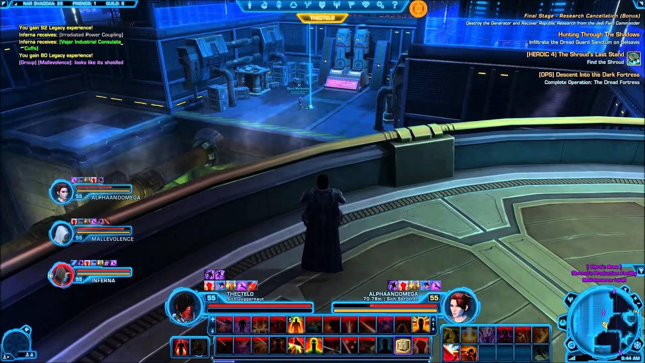 SWTOR -Sith Warrio story part 35 Macrobinocular Quest part 4 - YouTube