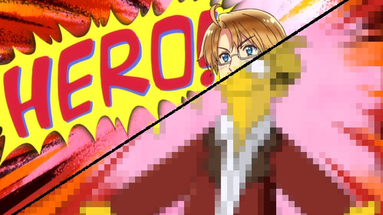 Hetalia screenshot redraw but its cursed - YouTube