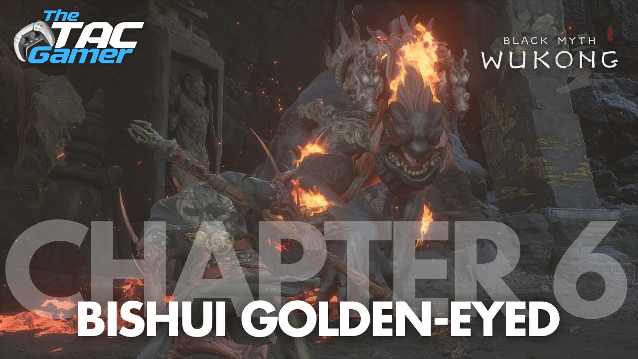 Black Myth Wukong - Bishui Golden-Eyed Beast - YouTube