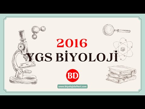 YGS 2016 BİYOLOJİ SORU ÇÖZÜMLERİ#1 ( 1 - 7 SORULAR )