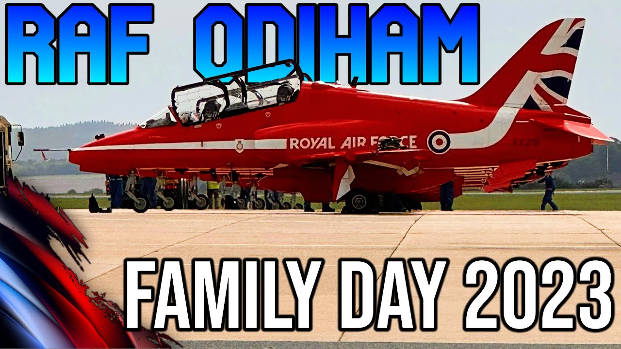 RAF Odiham 2023 Family's Day Airshows and Displays - YouTube
