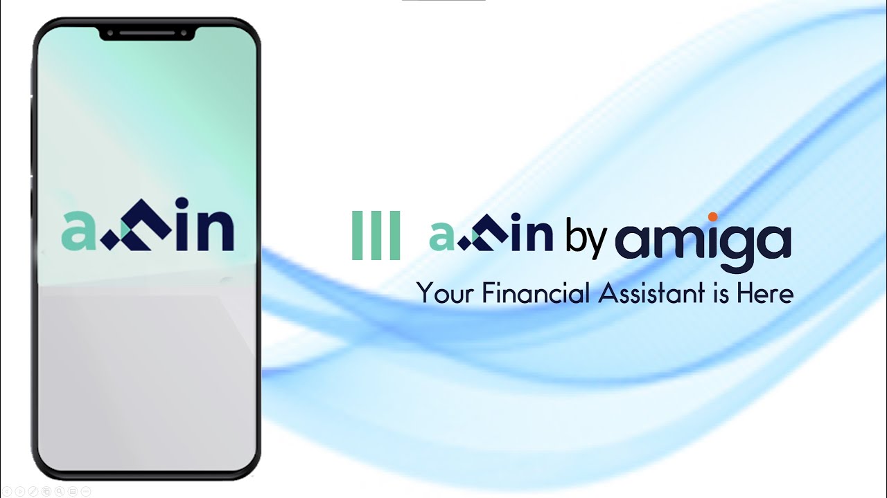 aFin by Amiga, Your Financial Assistant is Here - YouTube