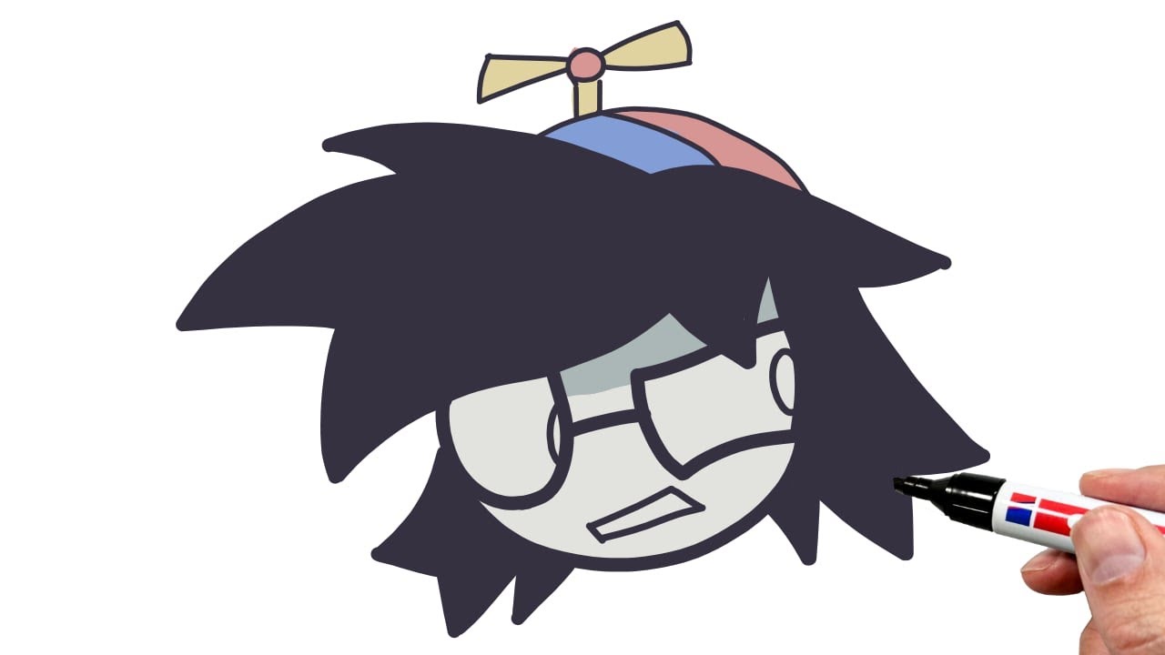 How to Draw Robby From Fundamental Paper Education - YouTube