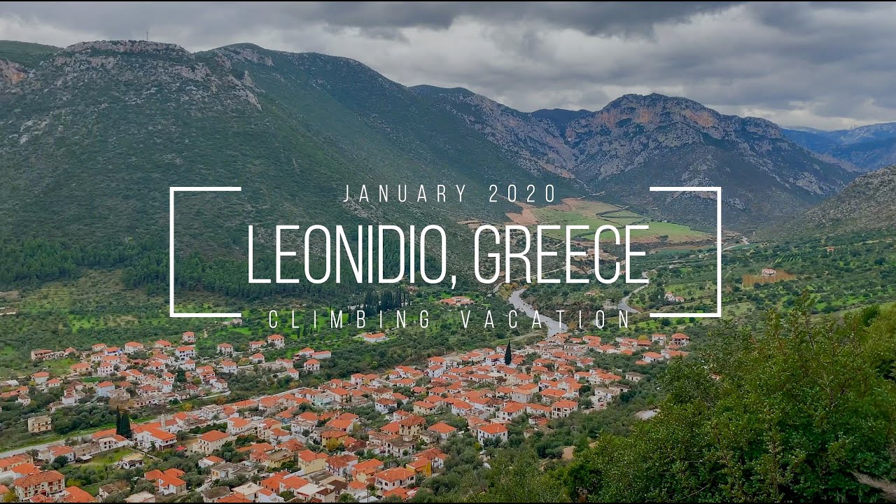Climbing vacation in Leonidio, Greece - January 2020 - YouTube