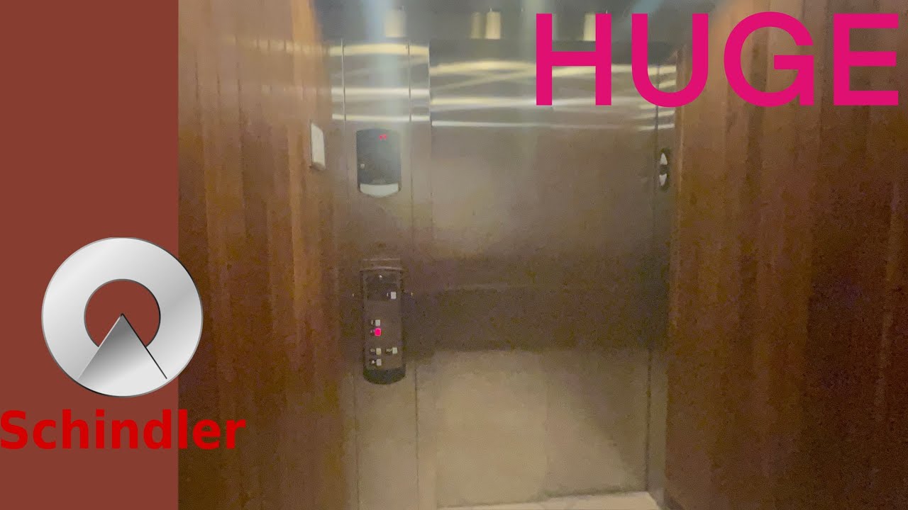 HUGE really nice Schindler HT 330a hydraulic elevator at arhaus ...