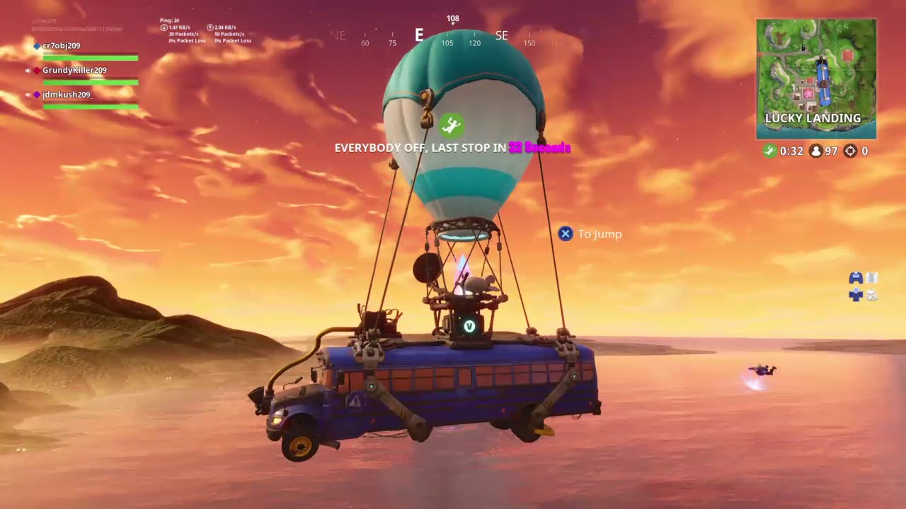 Fortnite rocket Launch footage - YouTube