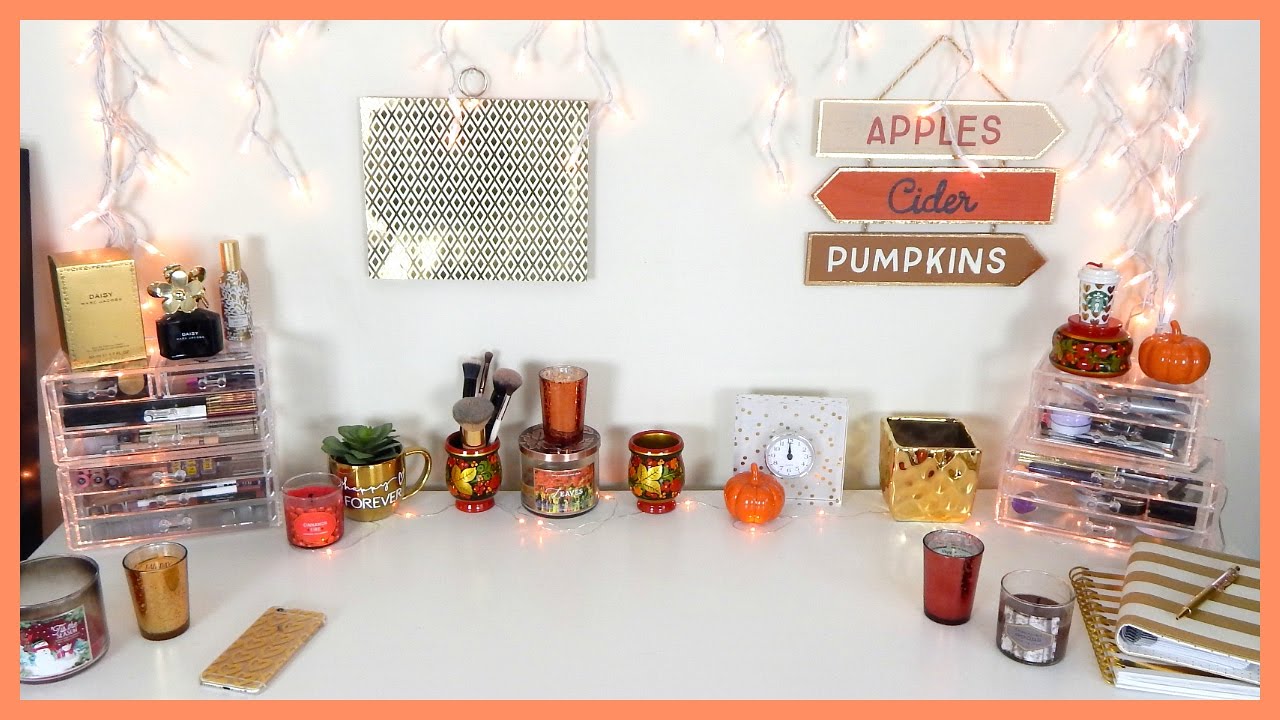 FALL DESK DECOR DAILY OCTOBER YouTube FALL DESK DECOR DAILY OCTOBER YouTube