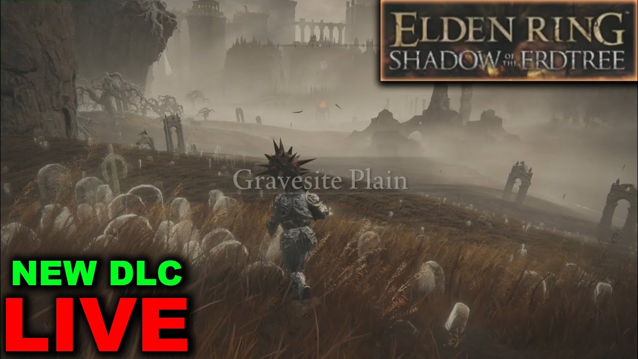 Elden Ring : Shadow of the Erdtree DLC gameplay .... LIVE - YouTube