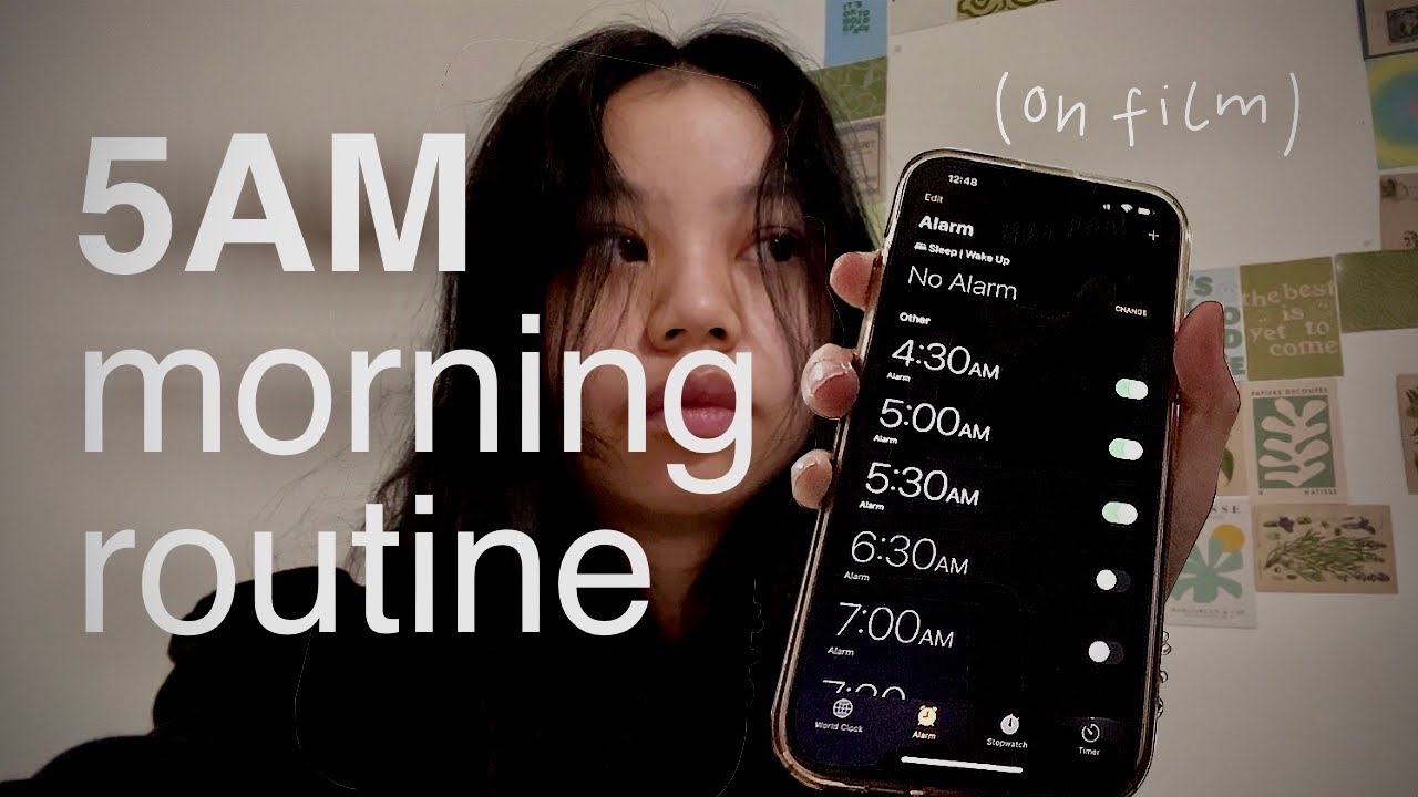 5AM EERIE MORNING ROUTINE - YouTube