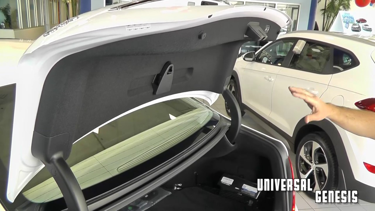 spanish *CAR REVIEW* trunk space 2017 Genesis G90 3 3T Premium ST ...