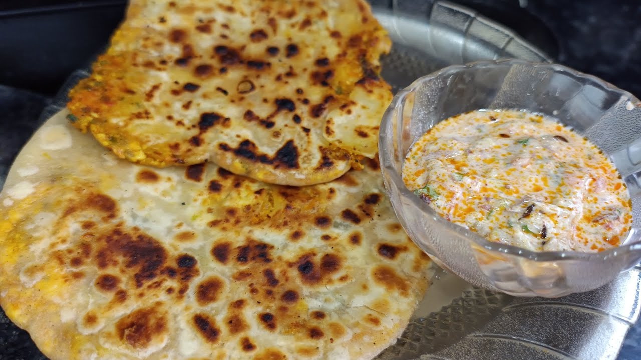 Winter Special Paneer Paratha And Raita Recipe. - YouTube
