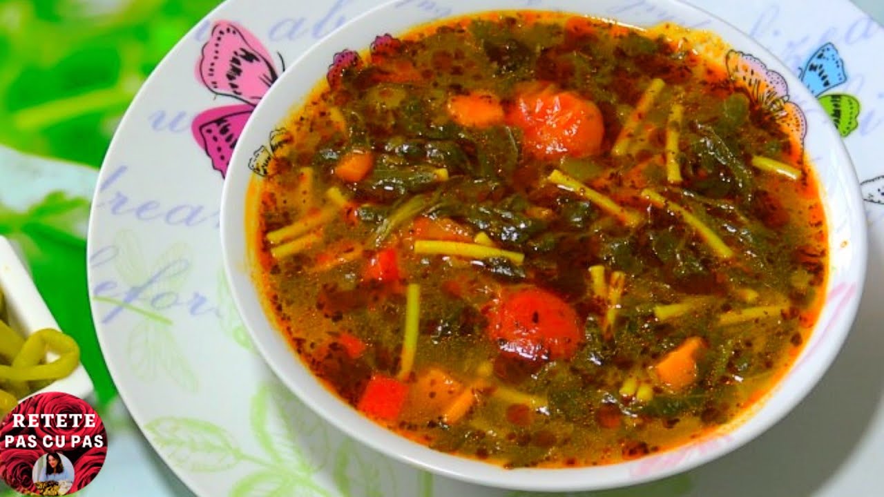 Ciorba de Spanac cu Legume Congelate pentru Zilele de Post Retete de ...