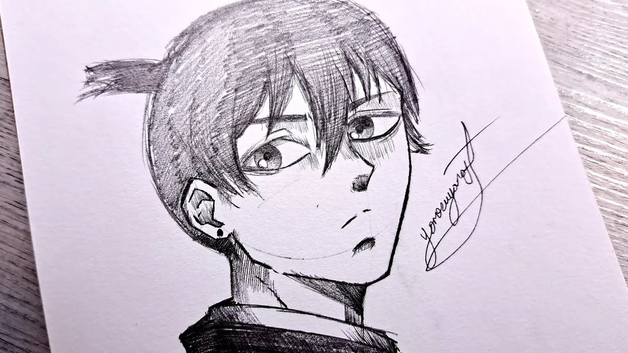 How To Draw Aki Hayakawa from Chainsaw man | step-sy-step tutorial ...