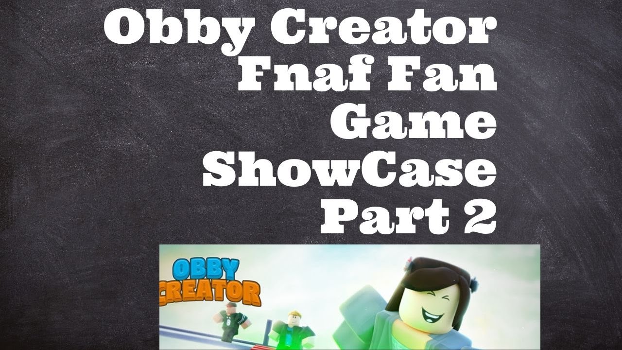 OBBY CREATOR SHOCASE - Roblox Obby Creator Building And Obby Game [Part ...