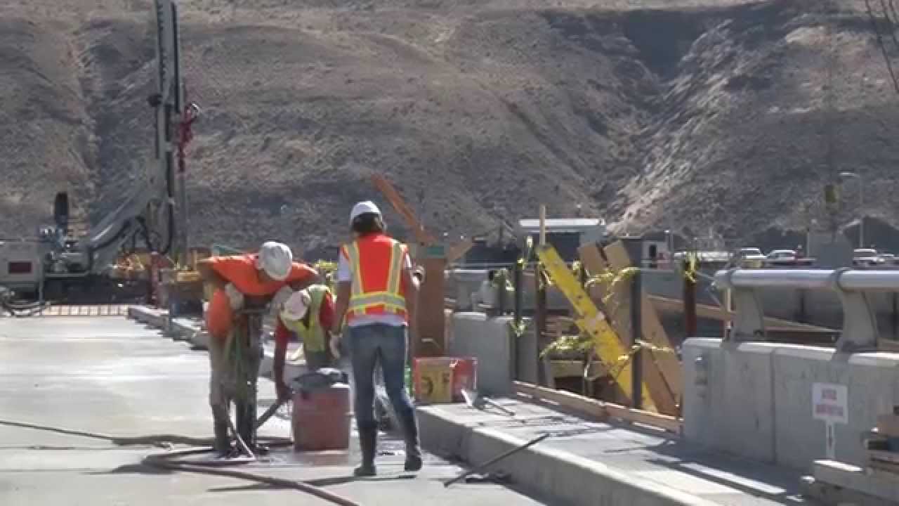 Wanapum Dam Spillway Deck Drilling June 12 - YouTube