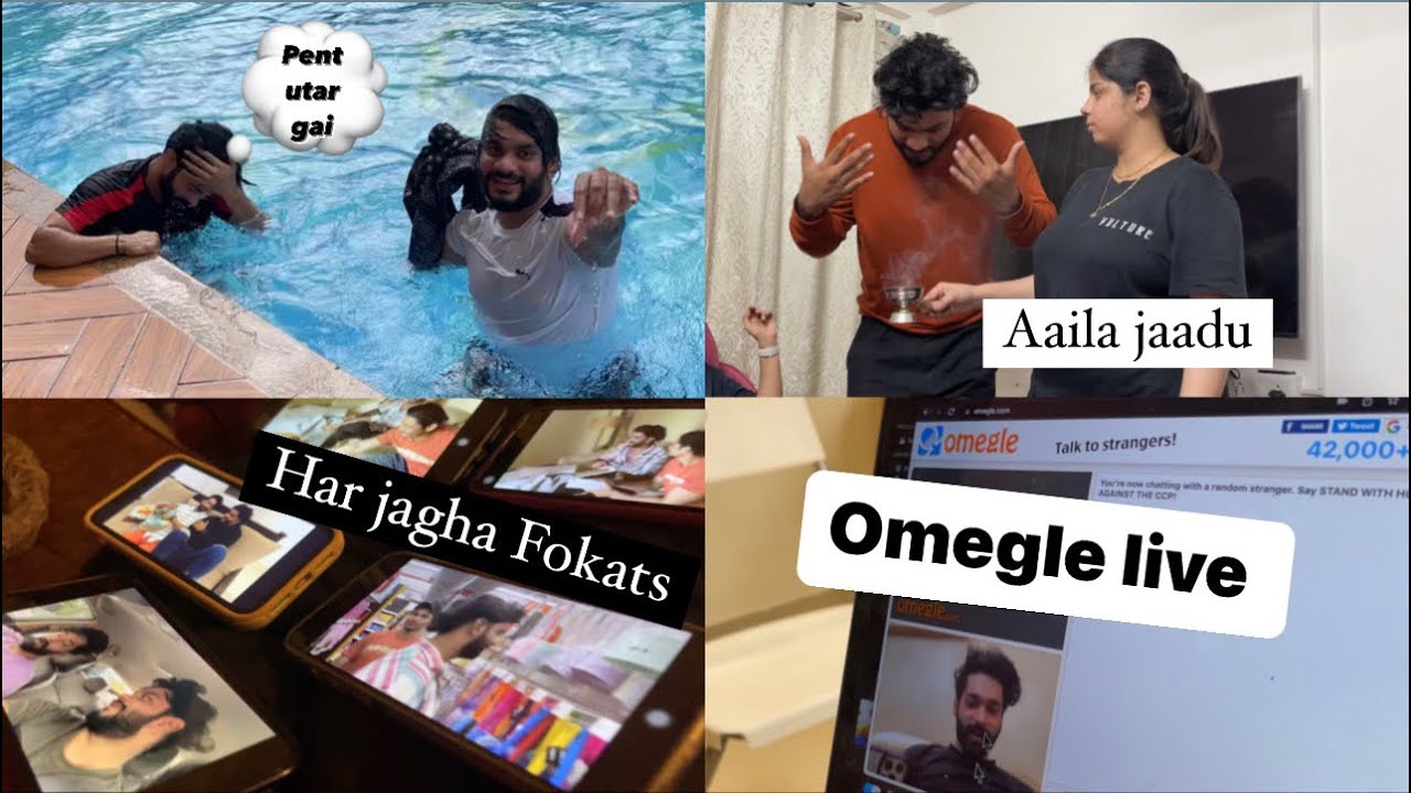 Zeeshan par Jaadu 😂 | Fokats | Omegle | Abresh & Zeeshan - YouTube