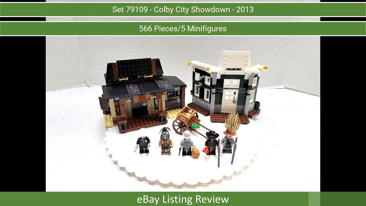 Lego Set 79109 Colby City Showdown (Available for Purchase) Video - YouTube