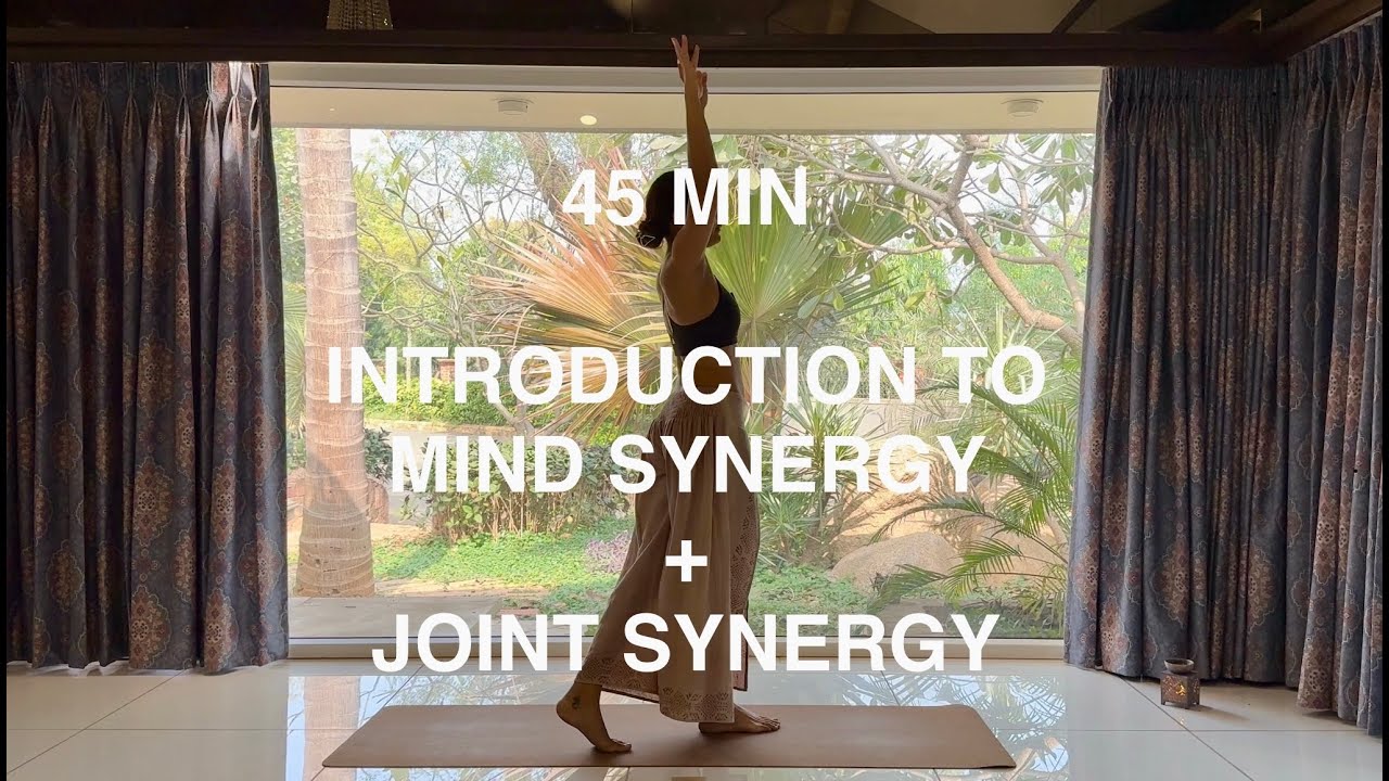 45 min | Introduction to Synergy Flow | Daily Yoga Practice for Nervous ...