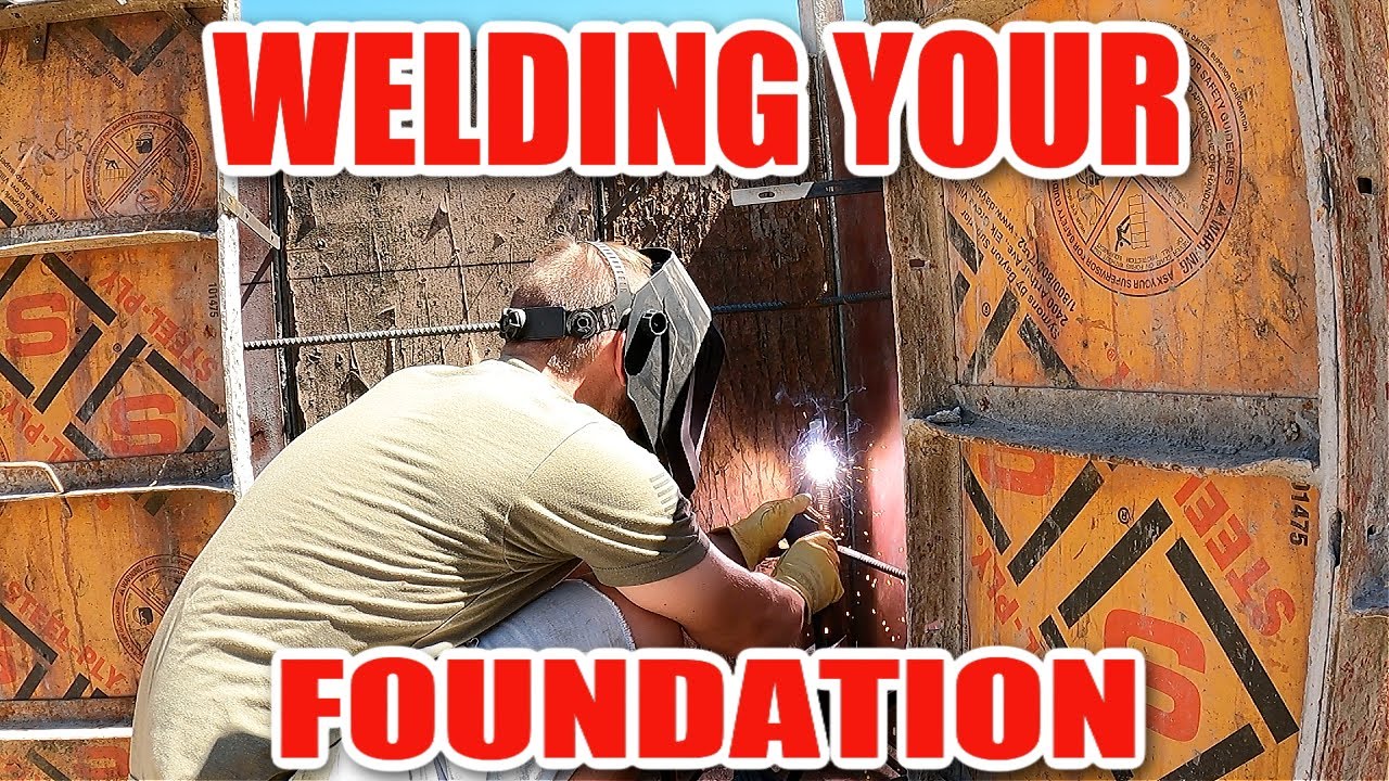 How to Form Foundation Walls Part 2 Simpson Strong Wall Install - YouTube