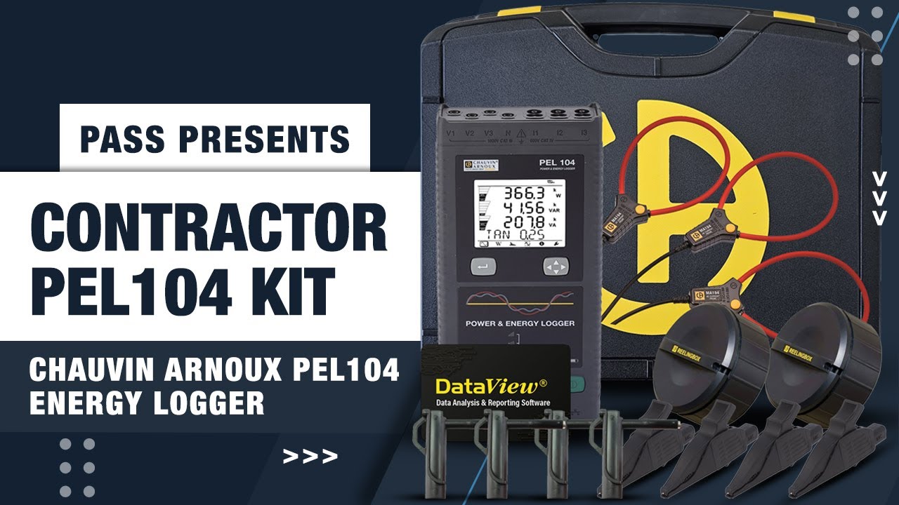 Revealing the Chauvin Arnoux PEL104 Contractor Kit - YouTube