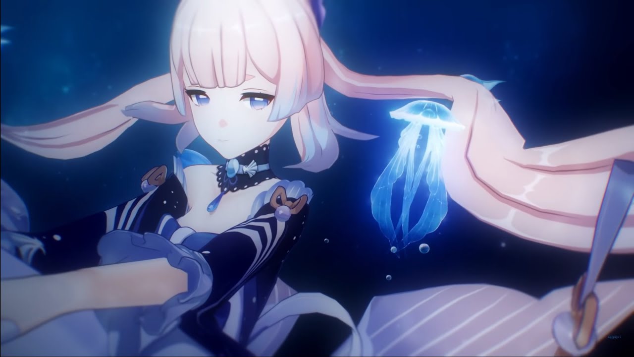 "Sangonomiya Kokomi" |Genshin Impact --- Kaze Musubi (風結び ฝากวายุ)-SP ...