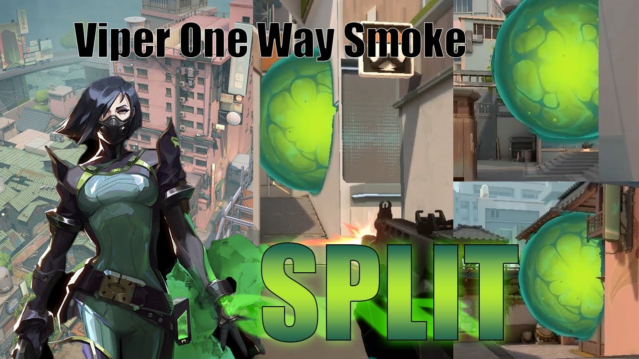 Viper Lineup Split - Viper One Way Smoke On Split | Viper lineups | 9.07 - YouTube