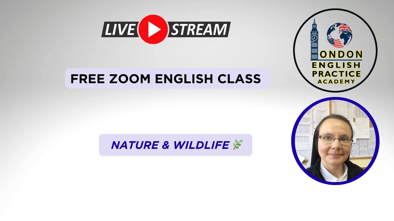 Nature and Wildlife 🌿 | Learn English Vocabulary & Speaking | Free Zoom ...