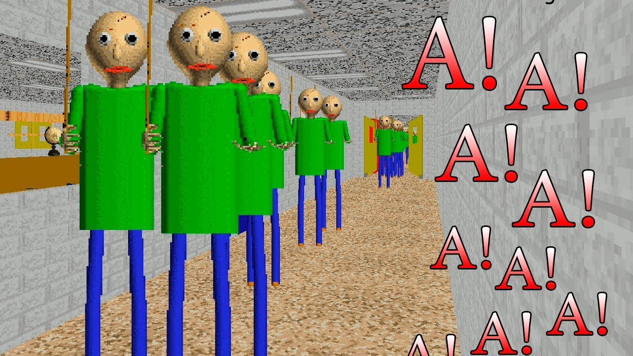 МНОГО БАЛДИ! Clone Armies Basics! clone baldi hack - new mod baldi's ...