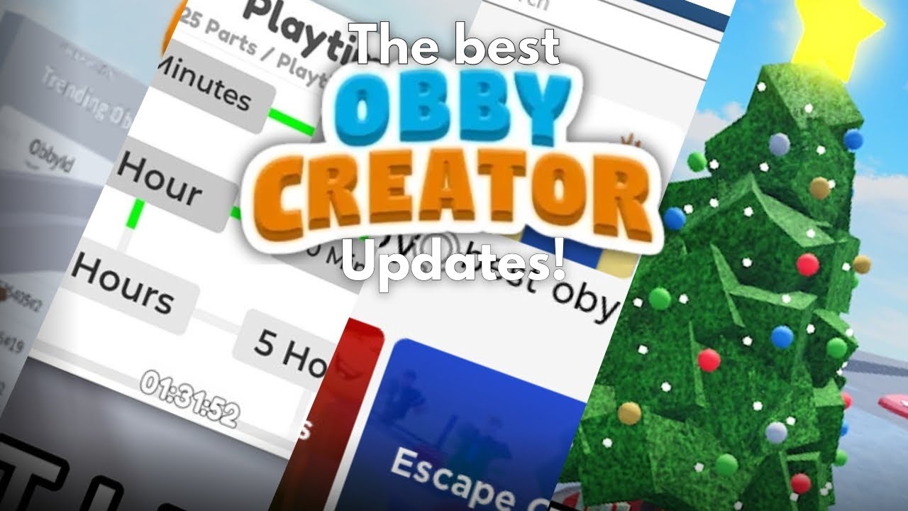 The best Obby creator updates! #roblox #obbycreator - YouTube