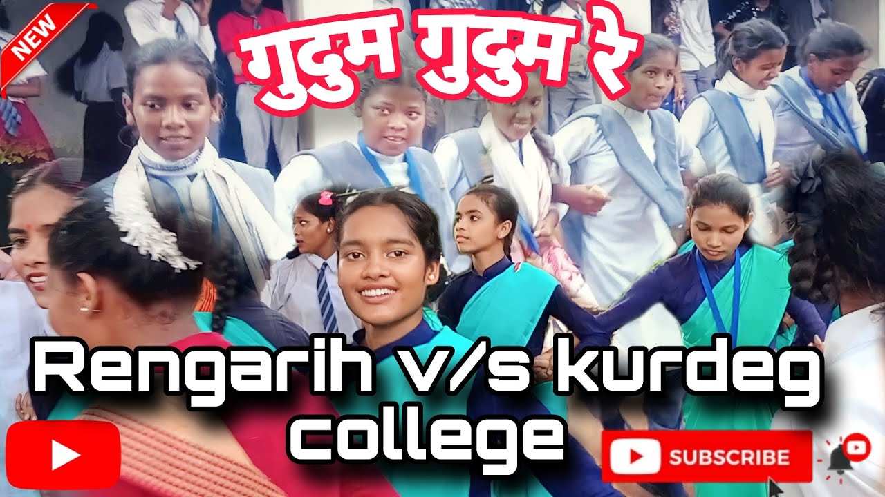 gudum gudum re new video song 2023// Rengarih v/s Kurdeg collage ...