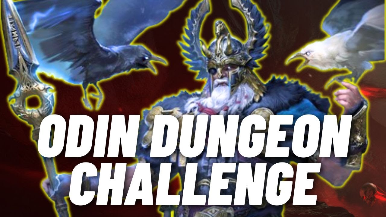 My Entry! Odin's Dungeon Challenge - RAID Shadow Legends - YouTube