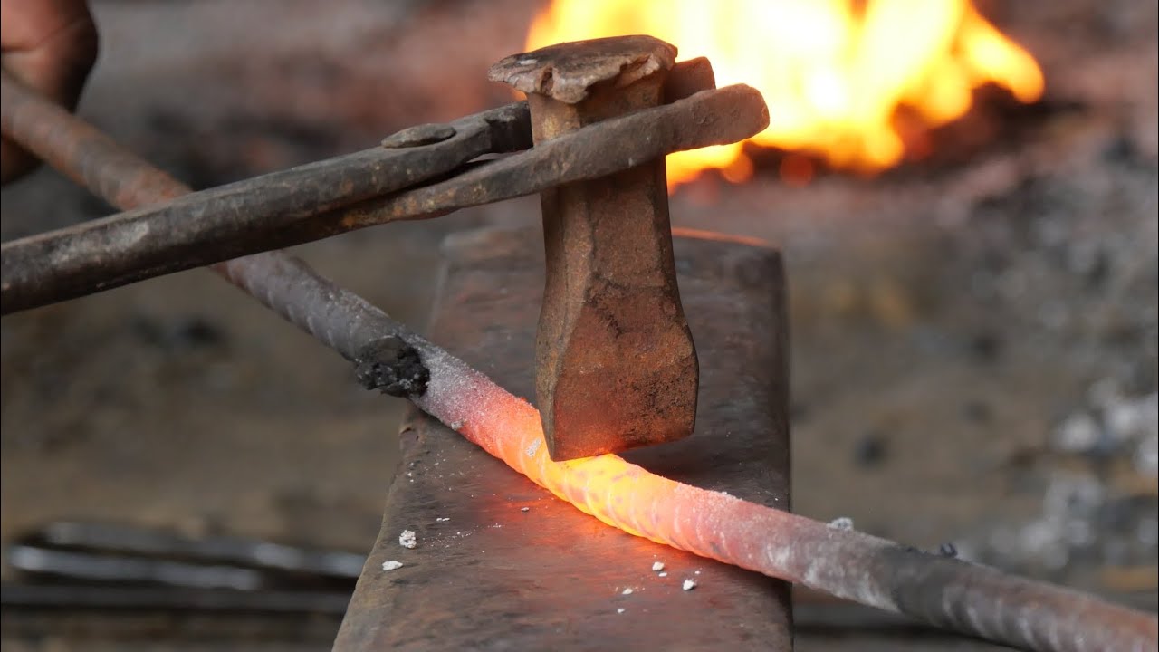 make blacksmith's tools | Making Sadsi | Blacksmith | - YouTube